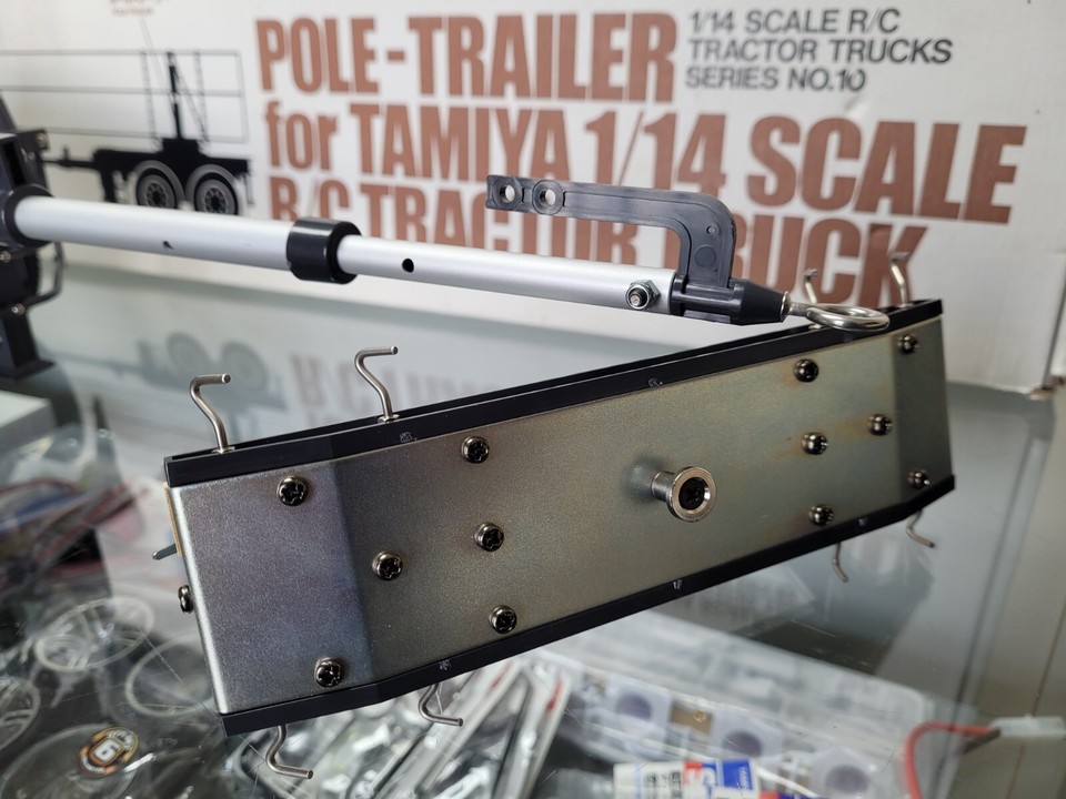 New Built Tamiya R/C 1/14 Scale Tractor Truck Pole Trailer 56310 | eBay