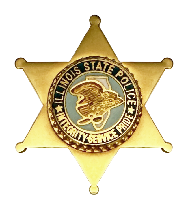 Illinois State Police Captain Badge