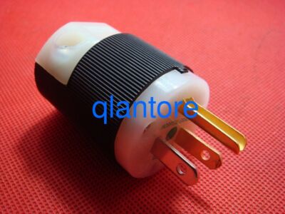 10Pcs HBL8215C COPPER male HUBBELL 15AMP 125VOLT 125V USA AMPS HOSPITAL ...