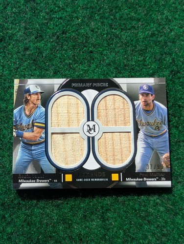 2024 Topps Milwaukee Brewers Robin Yount & Paul Molitor Game Used ...