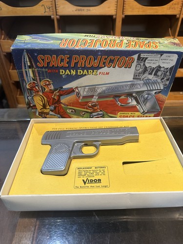 Dan Dare Space Projector RARE Eagle Toy c1960s STUNNING Box - Missing ...