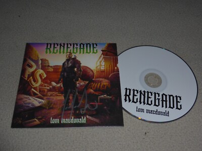 TOM MACDONALD RENEGADE AUTOGRAPHED CD SIGNED HANGOVER GANG RARE ALBUM ...