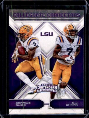 2018 Contenders Draft Picks Collegiate Connections #2 Derrius Guice DJ ...