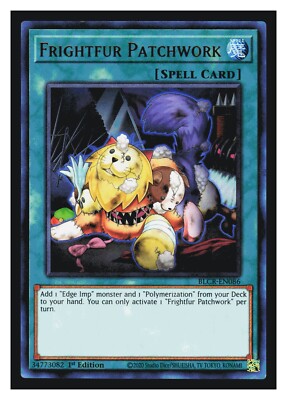 YuGiOh BLCR-EN086 Frightfur Patchwork Ultra Rare Crystal Revenge | eBay