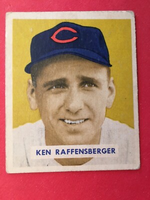 1949 BOWMAN baseball card, Ken Raffensberger #176 | eBay