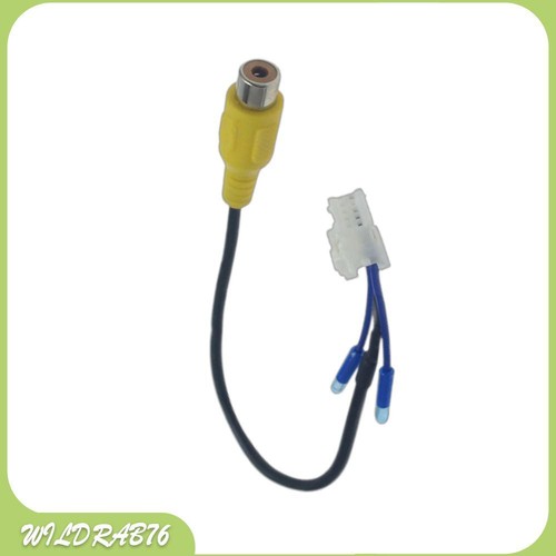 Rear View Backup Camera Cable Adapter RCA Fit Car Android Stereo Radio ...