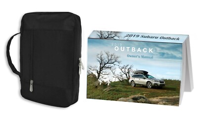 Owner Manual for 2019 Subaru Outback, Owner's Manual Factory Glovebox ...