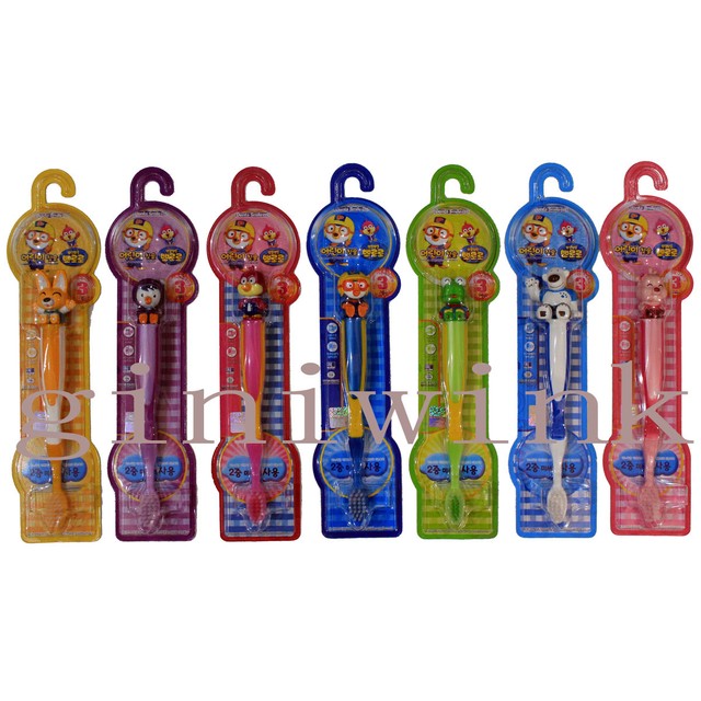 Pororo Figure Toothbrush for Kids (pororo) for sale online | eBay
