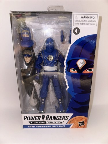 Hasbro Lightning Collection Mighty Morphin Power Rangers Blue Ninja ...
