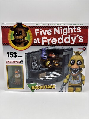 MCFARLANE SET BACKSTAGE # 12036 CHICA Five Nights At Freddy's FNAF ...