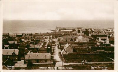 Hopeman Scotland Hopeman From The Church Tower OLD PHOTO | eBay