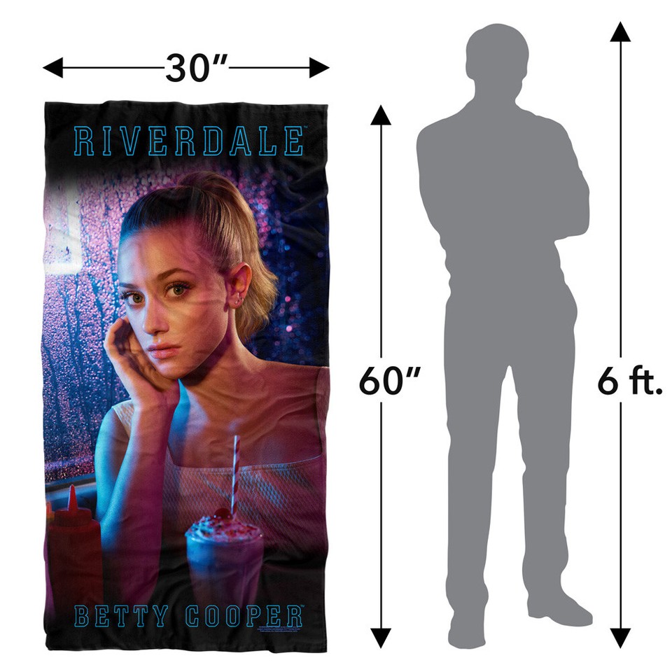 Riverdale Betty Cooper Officially Licensed Beach Towel 30"x60" | eBay