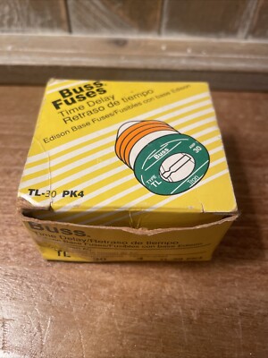 NEW BUSSMANN Fuses Time Delay EDISON Base TL-30 2 Pack 30A | eBay