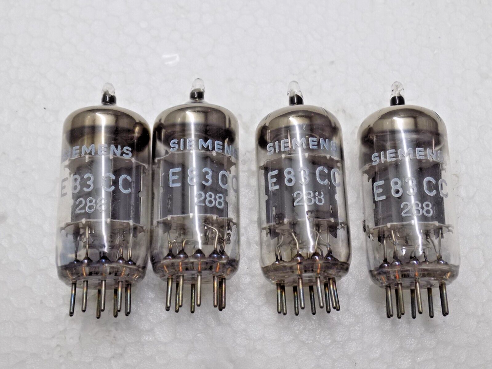 1x E83CC SIEMENS TUBES TESTED ECC83 12AX7 | eBay