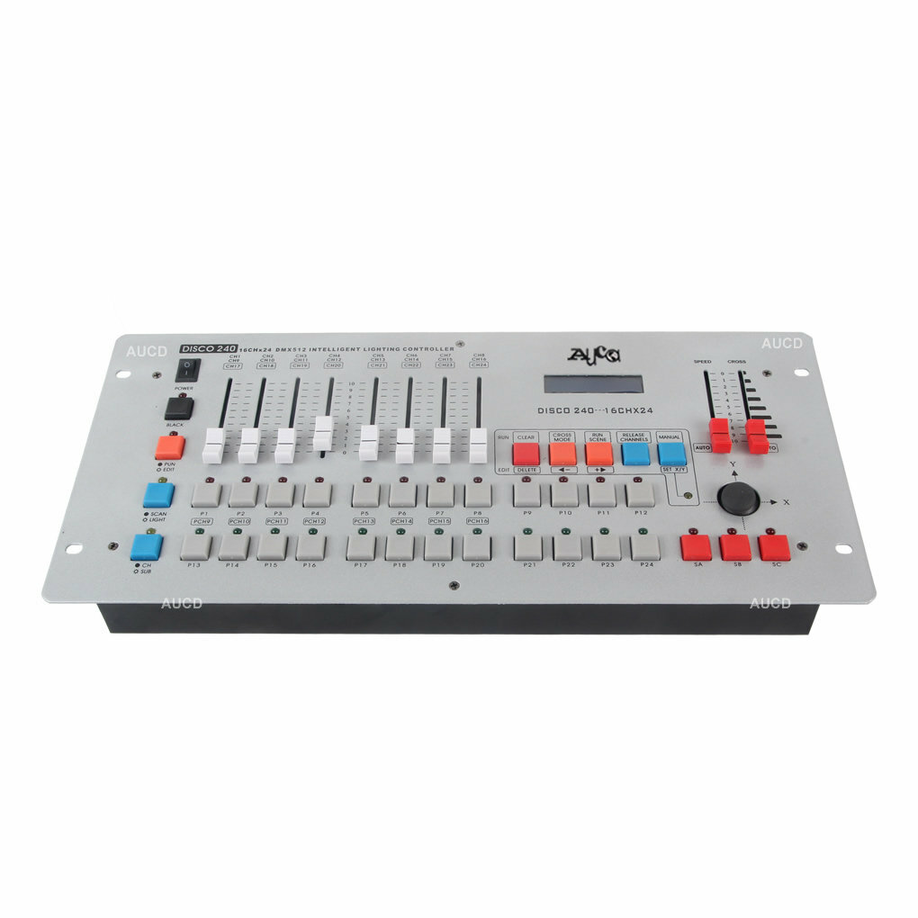 DMX-512 Controller 16 Channel Stage Light Dimming Console For Party DJ ...
