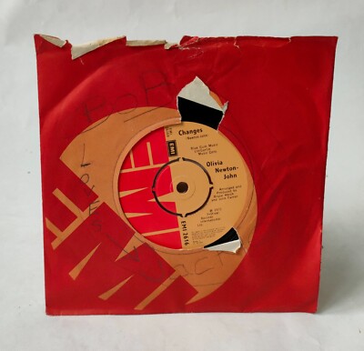 Olivia Newton-John - Changes/Sam - 7 inch Music Vinyl Record | eBay