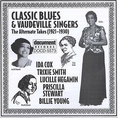 Various Artists : Blues and Vaudeville Singers: 1921 - 1930 CD (2002 ...