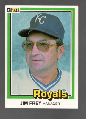1981 Donruss #464 Jim Frey NM/Mint | eBay