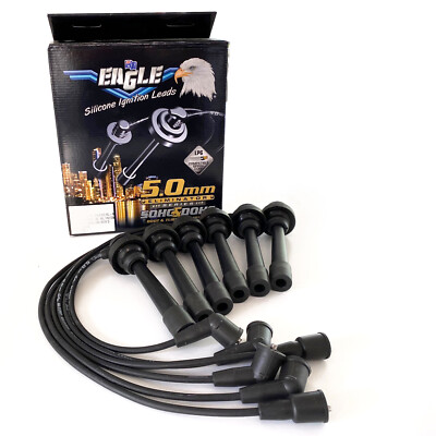 EAGLE 5mm 6cyl Ignition Lead Kit Fits Toyota Prius Corolla Camry ZVW30 ...