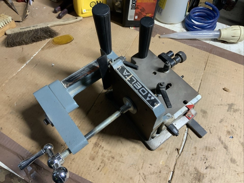 Delta Universal Heavy Duty Tenoning Jig #1345984 for Table Saw Tenon ...