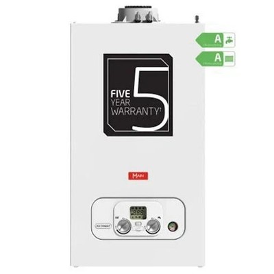Baxi Main Eco Compact 25kW Combi Boiler with Flue and Loop - 5 Year ...