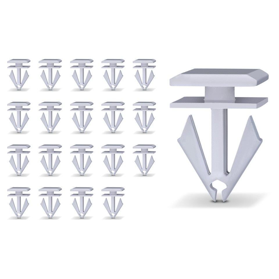 20Pcs Rocker Panel Moulding Clips for Dodge Charger 2011-2019 15.9mm ...