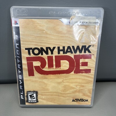 Tony Hawk Ride Sony PlayStation 3 PS3 Game CIB | eBay