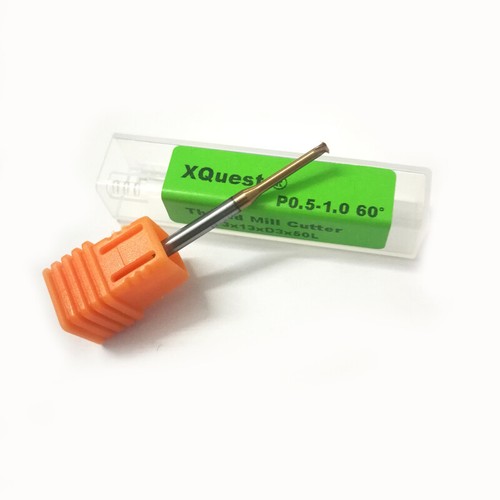 Solid Carbide Single Teeth Thread Milling Cutter Diameter 1.6 2 2.4 3 4 ...