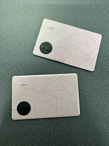 [2-PACK] TILE SLIM PINK CUSTOM BLUETOOTH WALLET TRACKER FINDER - [RE ...