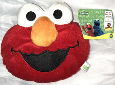 Sesame Street Red Head Elmo 6in X 7in Stuffed Plush Toy 2009 | eBay