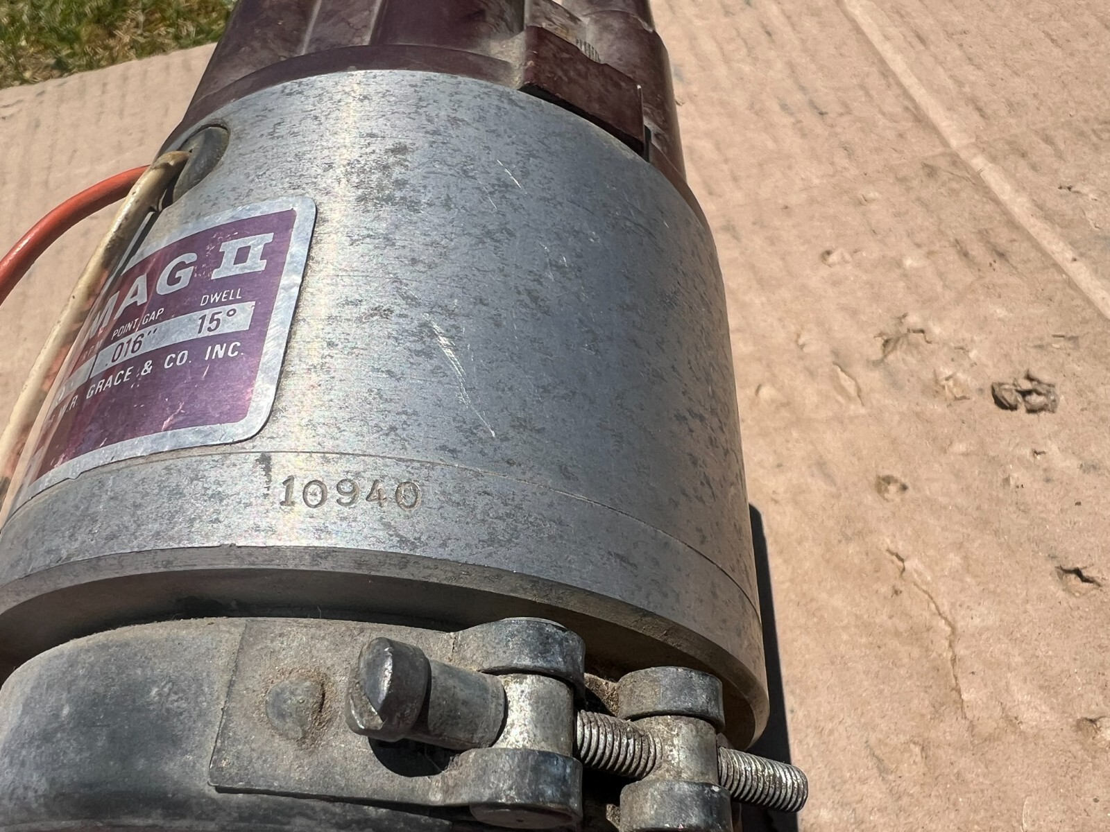 Mallory Magneto Mag Distributor SUPER MAG II w/ Transformer Chevrolet ...