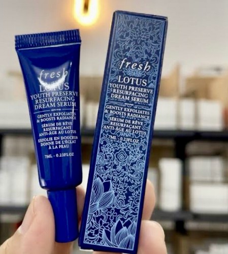 FRESH Lotus Youth Preserve Resurfacing Dream Serum - 7ml. NEW IN BOX ...