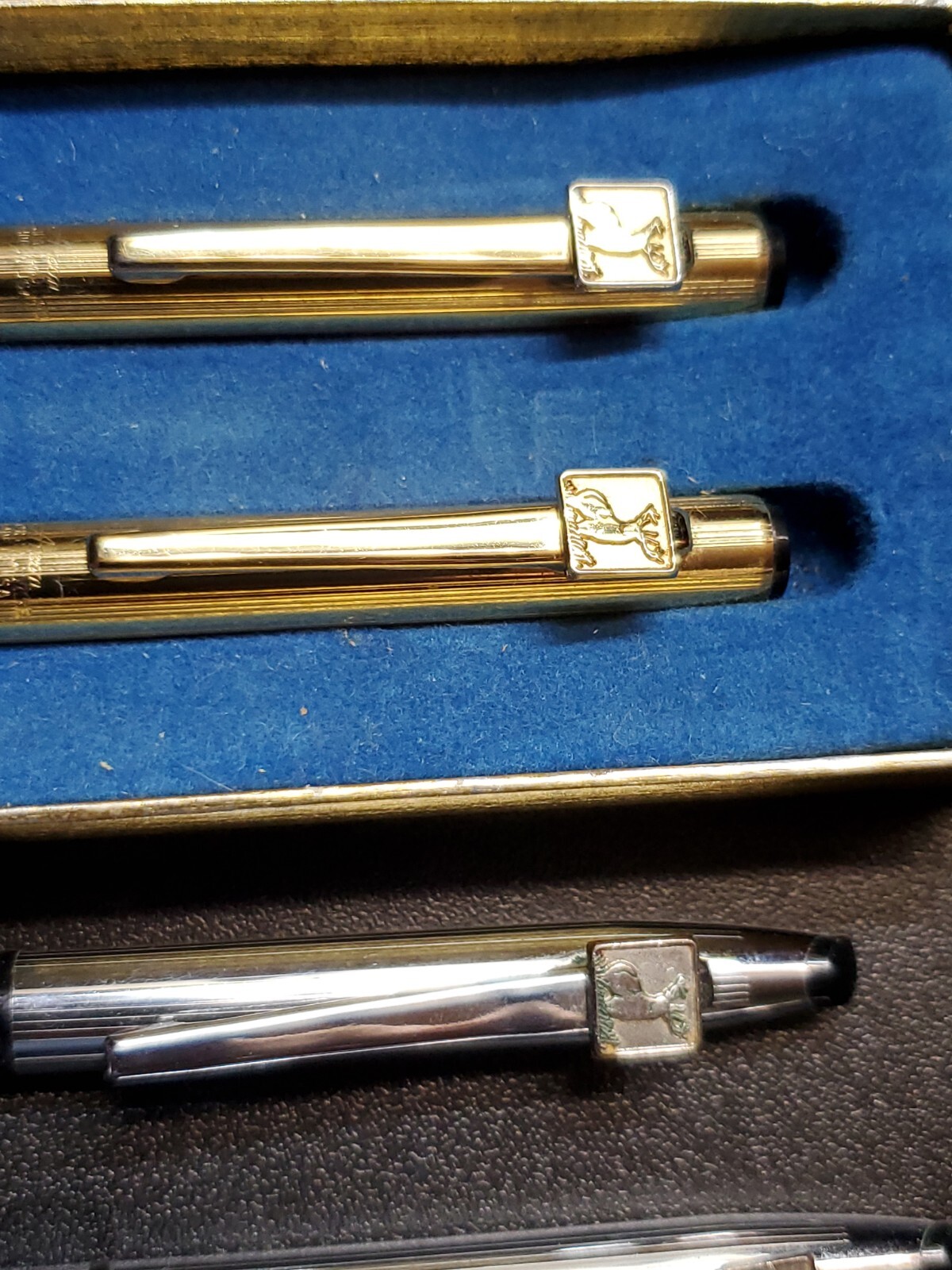 Anson 360 Pencil & Pen Sets Made in USA Silver and Gold Tone NOT ...