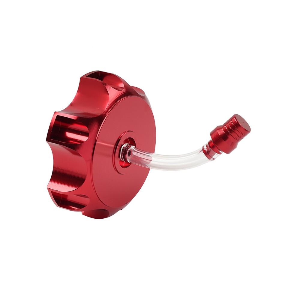 Red Gas Fuel Tank Cap For Honda Yamaha Suzuki Kawasaki 70cc ATV Dirt ...