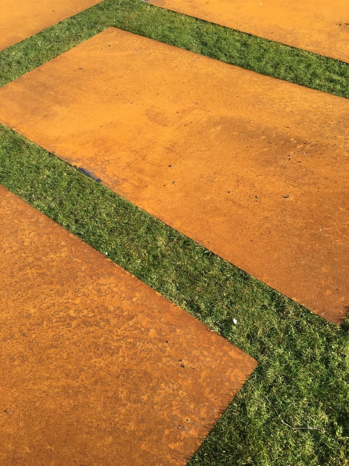 Weathered Corten Steel Sheet Rusted Corten Flat Sheet Cladding Cut to ...