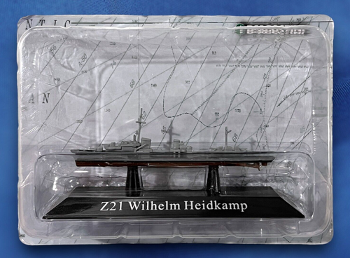 De Agostini Z21 KRIEGSMARINE WILHELM HEIDKAMP Type 1939 Destroyer 1: ...