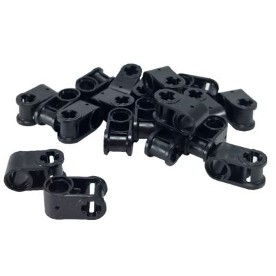 15 pieces of LEGO Black Technic, Axle and Pin Connector Perpendicular ...
