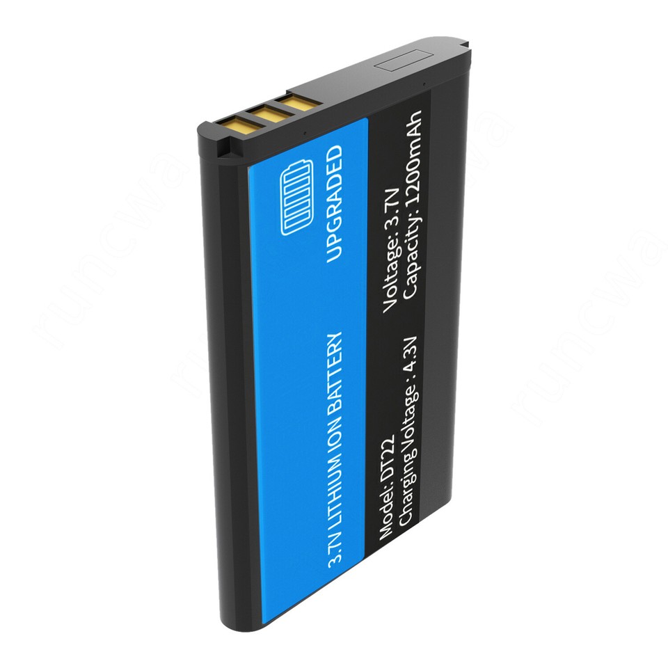 5 Pack Repalce Battery For Retevis RT22 RT22S UHF Two Way Radio Walkie ...