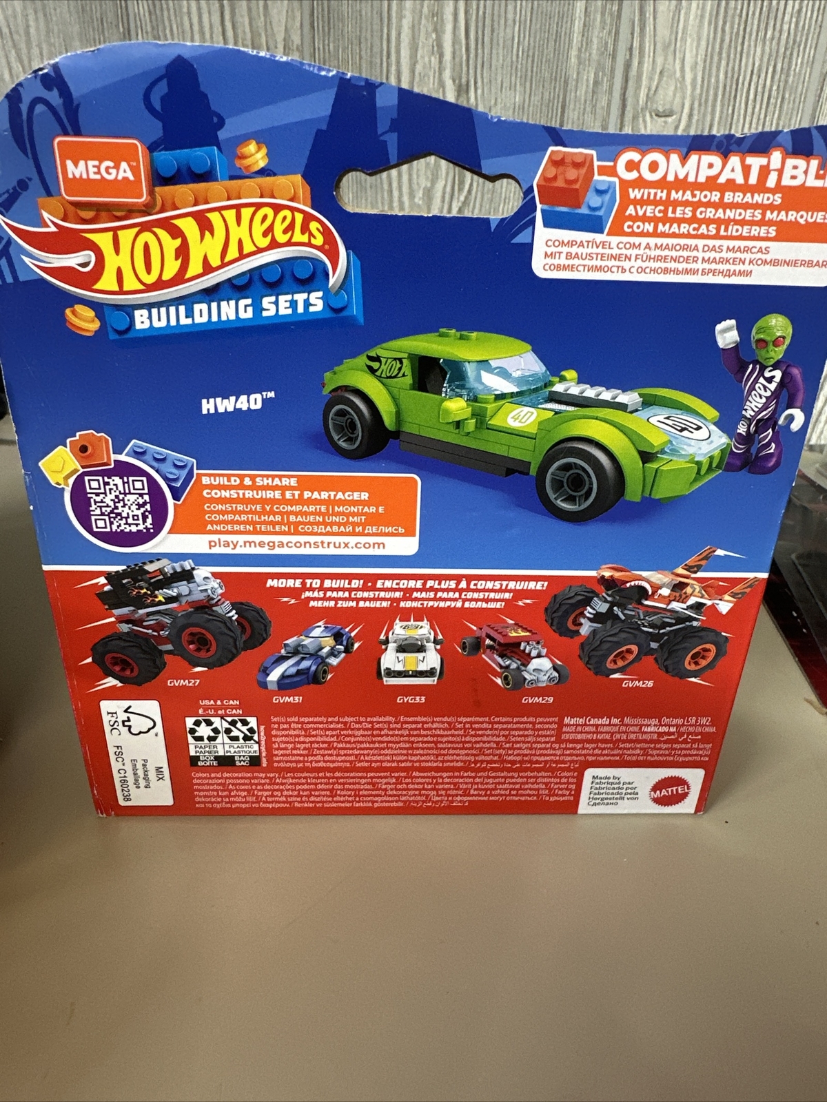 MEGA HOT WHEELS Building Set HW40 | eBay
