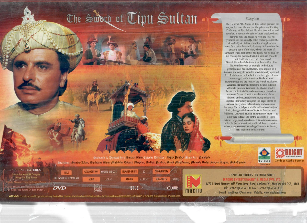 Sanjay Khan Tipu Sultan