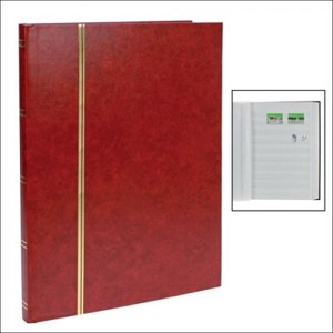 SAFE ALBUMS | STAMP-BOOK - STOCKBOOK | WHITE PAGES | 20 STRIPS PER PAGE ...