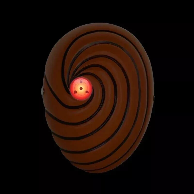 Naruto Shippuden Tobi Mask Obito Uchiha Spirit Halloween Costume ...