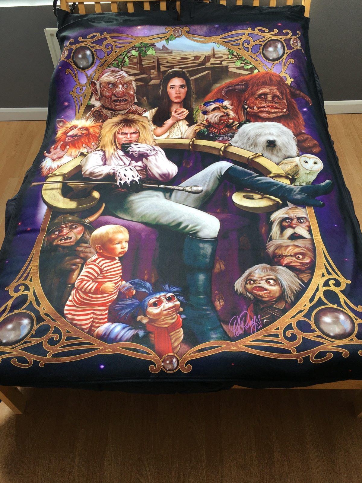 Bowie Movie Blanket - Labyrinth - Fantasy Blanket | Fantasy Fleece ...