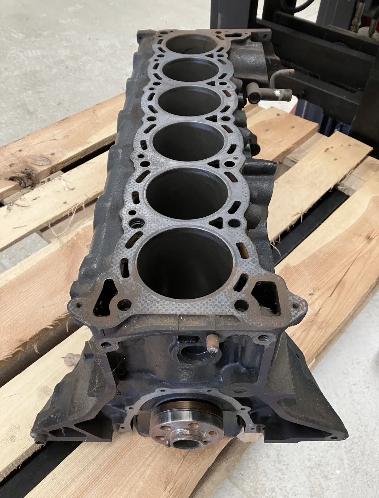 NISSAN SKYLINE RB25DET RB25 RB ENGINE BLOCK & CRANK 75T R33 ECR33 R34 ...