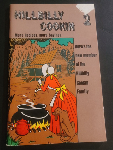Hillbilly Cookin 2 (1972) Paperback, Sam Carson & A.W. Vick 63 Page ...