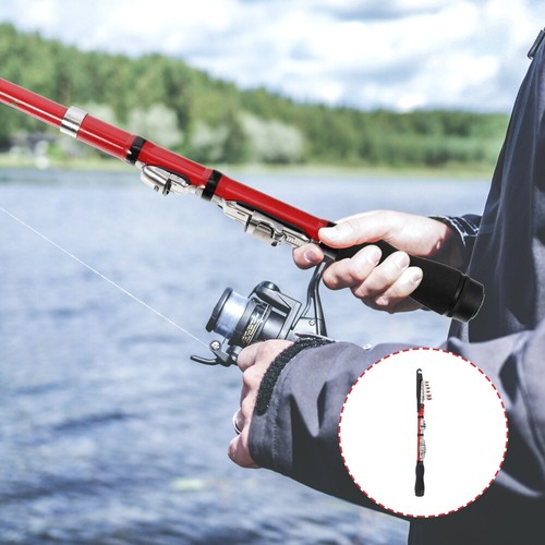 Telescopic Fishing Outdoor Fishing Supply Portable Fishing Pole | eBay