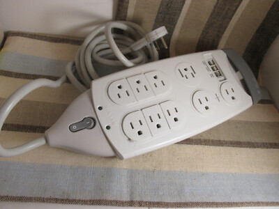 Belkin Surgemaster With Phone Line Protection Power Supply Tested Works ...