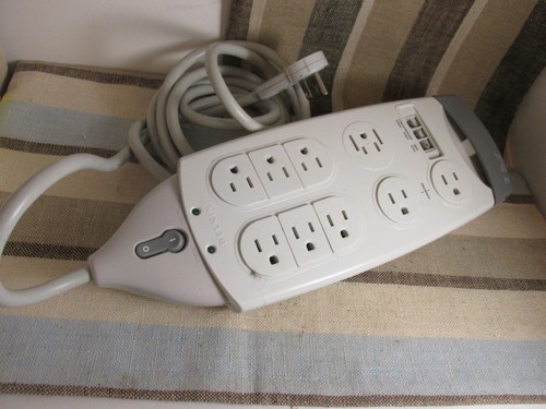 Belkin Surgemaster With Phone Line Protection Power Supply Tested Works ...