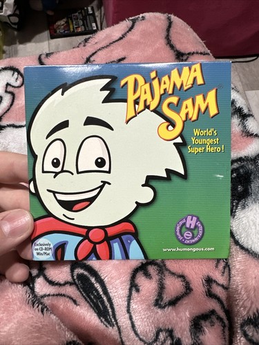Pajama Sam Worlds Youngest Super Hero CD ROM Demo Disc Music Reel Kidz ...