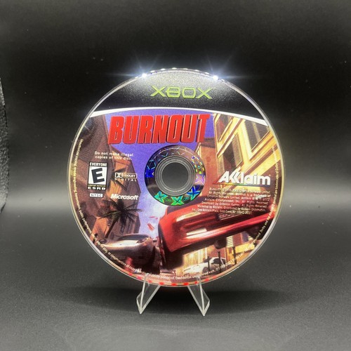 Burnout | Microsoft Xbox, 2001 | CIB w/ Manual | Tested & Works | eBay